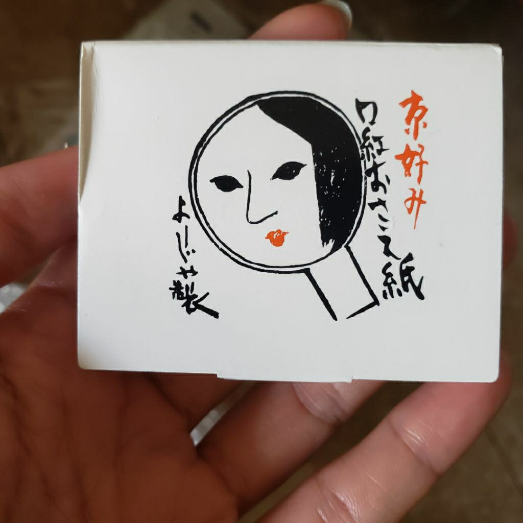 yojiya excess lipstick removing paper 100 sheets giấy thấm son Kyoto ...