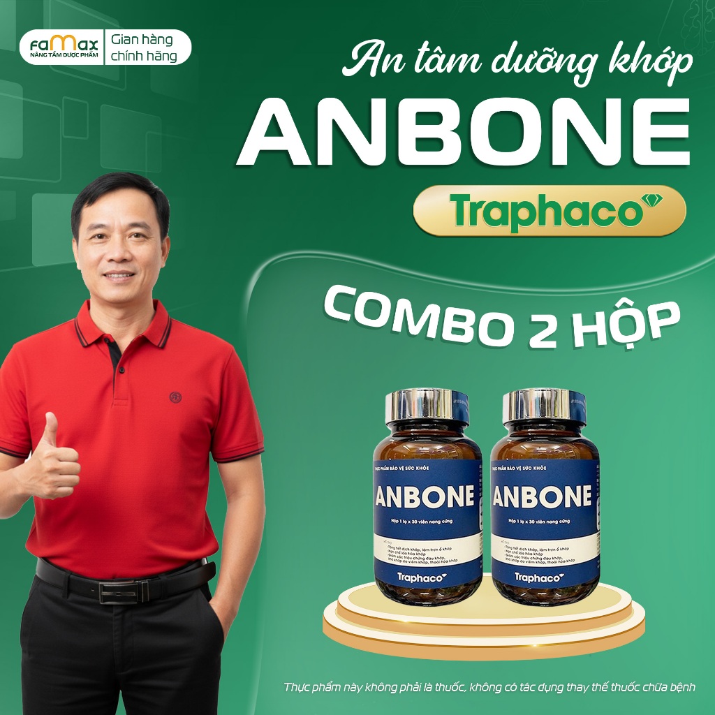 [Chính Hãng] Combo 2 Hộp Viên Khớp Anbone Traphaco – Hỗ Trợ Giảm Đau ...