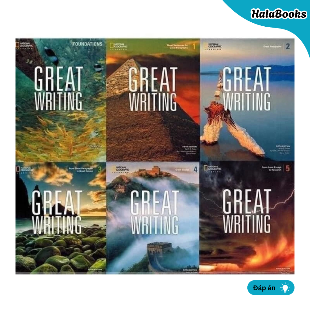 Sách - Great Writing 5th Edition - Level Foundations,1,2,3,4,5 - Bản in ...