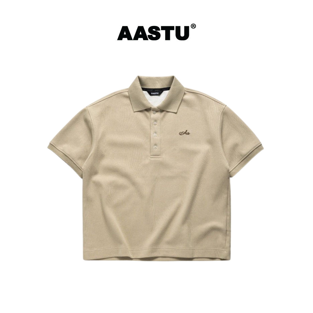 Aa Stu-Áo Polo Tay Ngắn Aastu Garment Polo Vải 100% Cotton Form Boxy ...