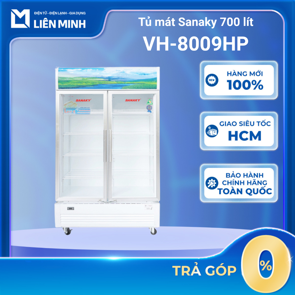 VH-8009HP - Tủ mát Sanaky 700 lít VH8009HP - Bảo Hành Chính Hãng [SHIP ...