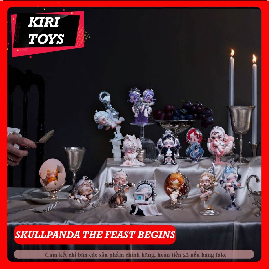 [Nguyên set] Skullpanda The Feast Begins - Pop Mart | Shopee Việt Nam