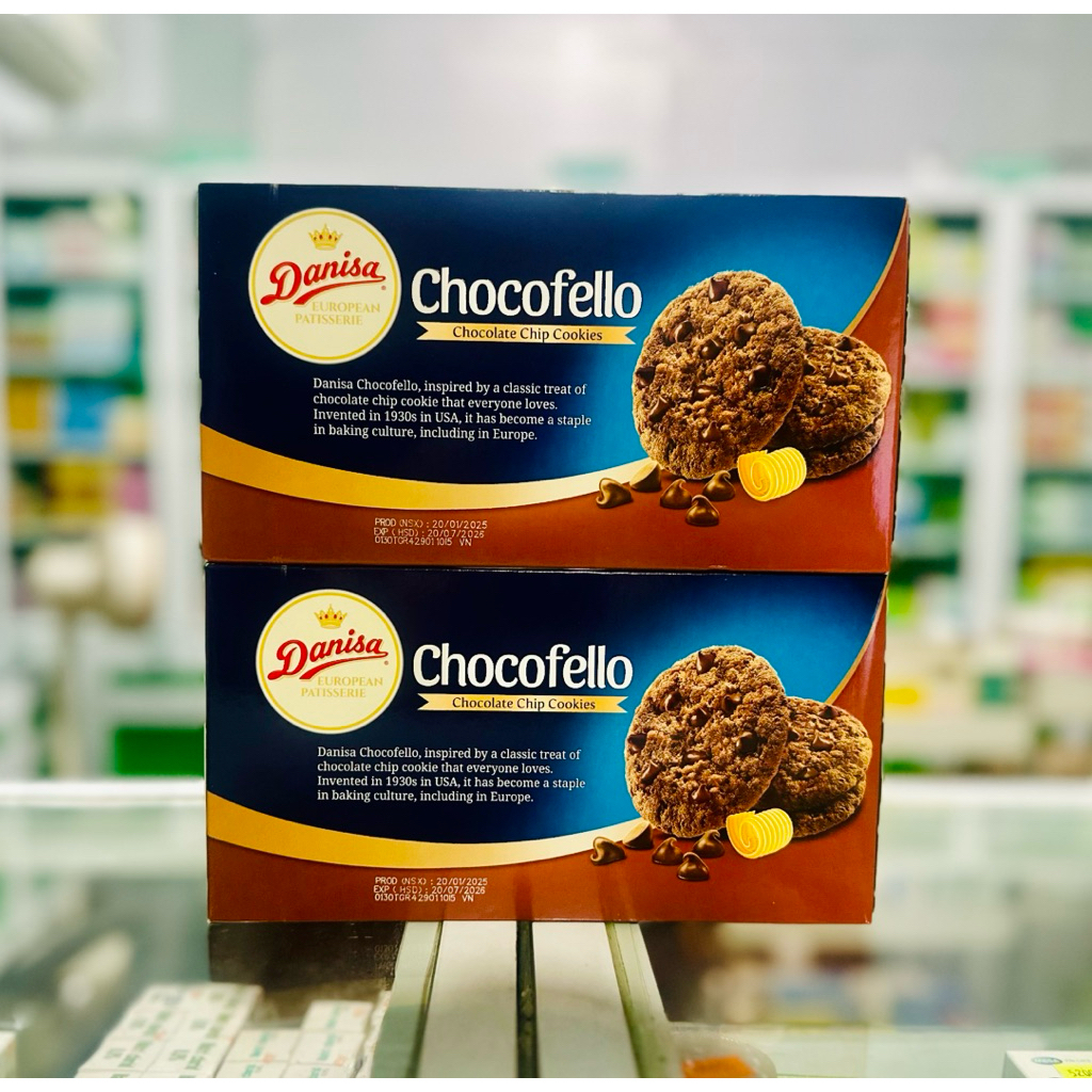 Bánh Quy Danisa Chocofello Chocolate Chip Cookies 168g | Shopee Việt Nam