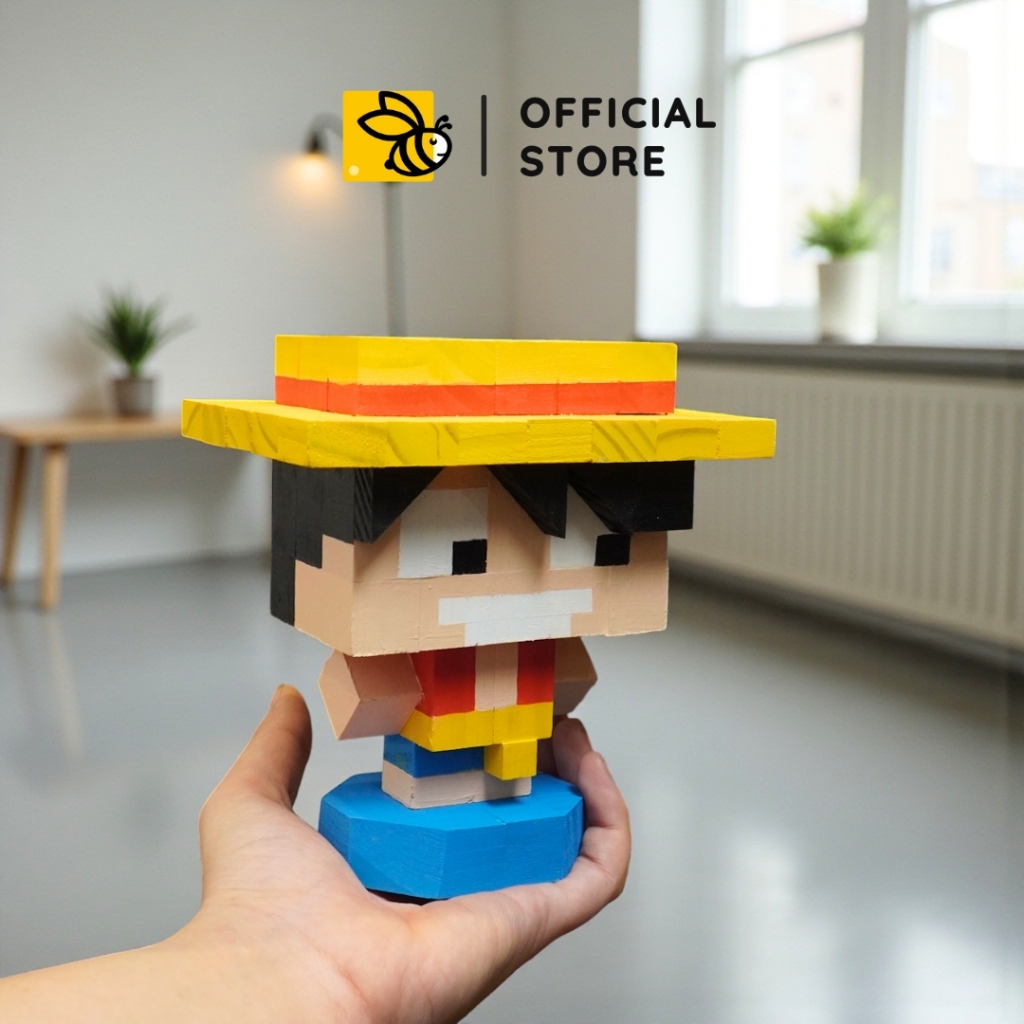 Mô Hình One Piece: Luffy, Zoro, Nami - Figure Nhân Vật, Làm Thủ Công Gỗ ...