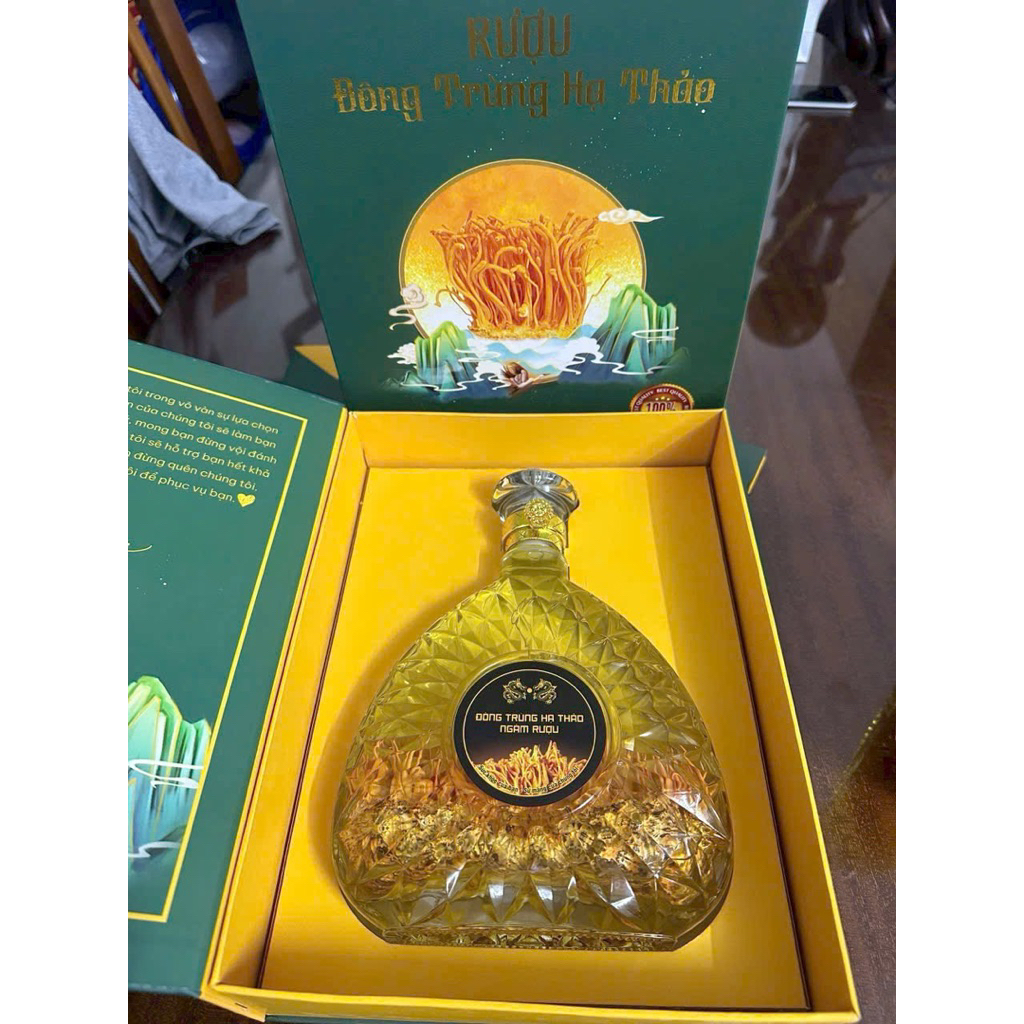 Set Đông trùng hạ thảo tươi chai XO 750ml | Shopee Việt Nam