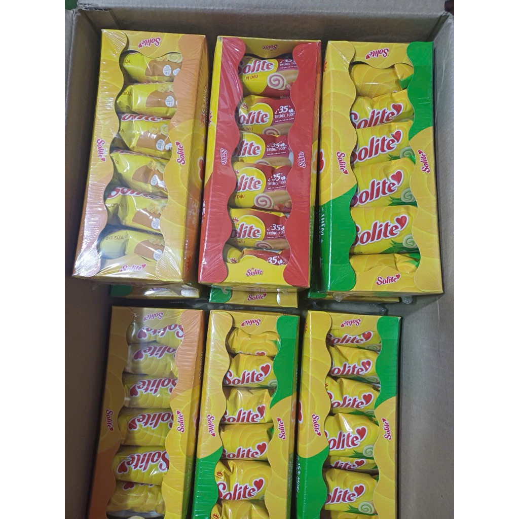 Bánh solite kinh đô 324g 18 gói | Shopee Việt Nam