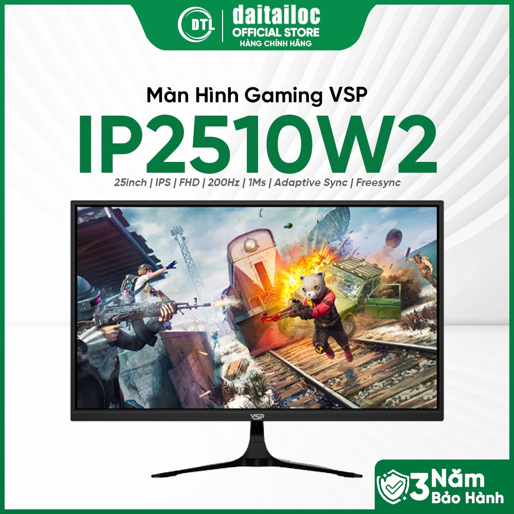 Màn hinh gaming VSP IP2510W2 25 inch 200Hz 1Ms FHD Ver 2025 | Chính ...