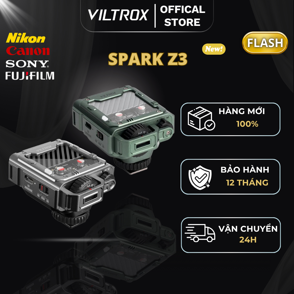 VILTROX SPARK Z3 Flash Mini TTL - HÀNG CHÍNH HÃNG | Shopee Việt Nam