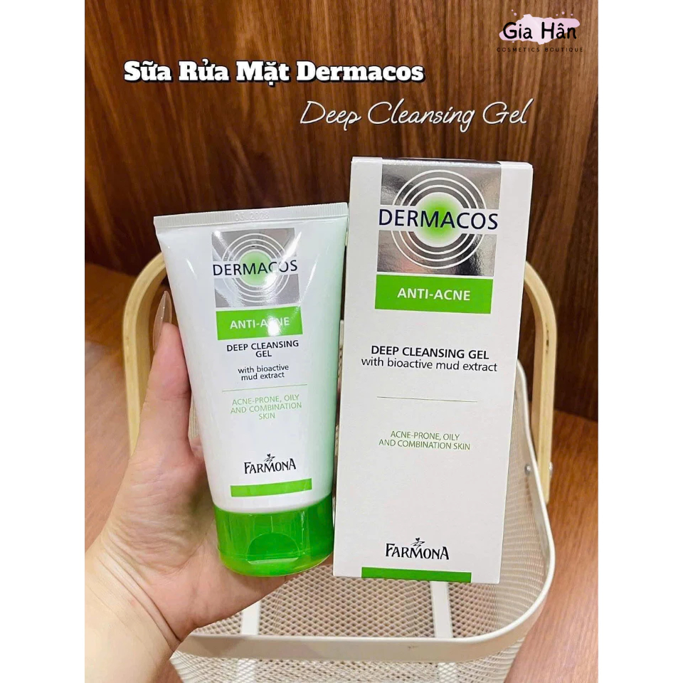 Sữa Rửa Mặt Farmona Dermacos Anti Acne Deep Cleansing Gel Sạch Sâu Ngừa ...