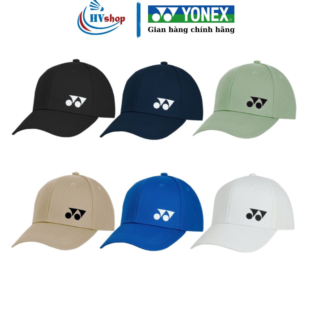 Mũ lưỡi trai nam Yonex T050 310 chính hãng, có tem 7 màu, chất xịn ...