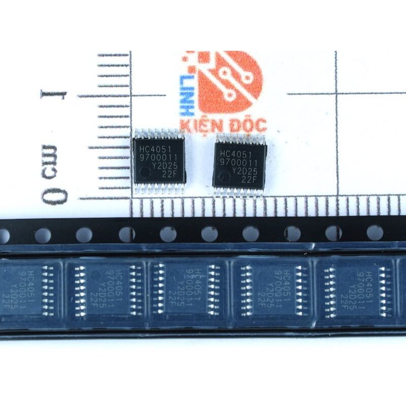[Combo 5 chiếc] HC4051 74HC4051PW IC số Analog Multiplexer 8 Kênh CMOS ...