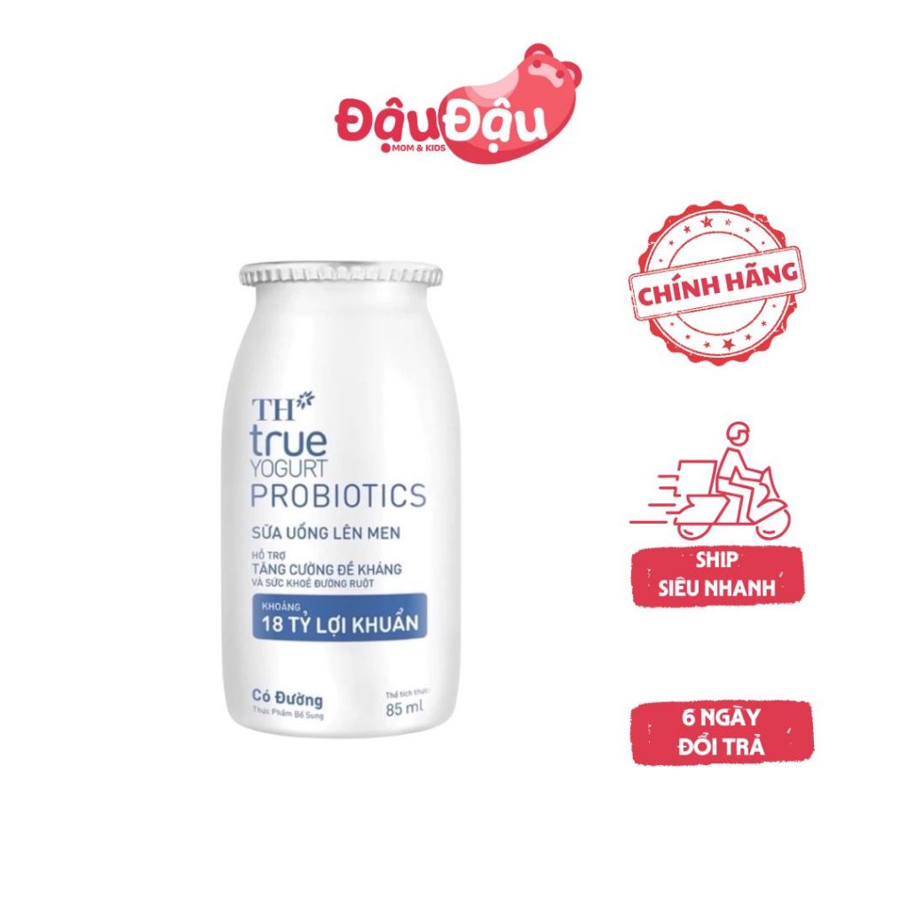 Sữa Uống Lên Men TH true YOGURT Probiotics 85ml | Shopee Việt Nam