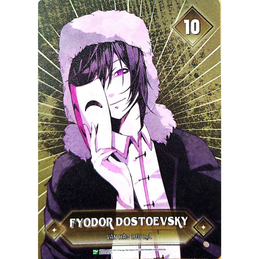 Character Card #10 Fyodor Dostoevsky - Văn Hào Lưu Lạc - Trạm sách IPM ...