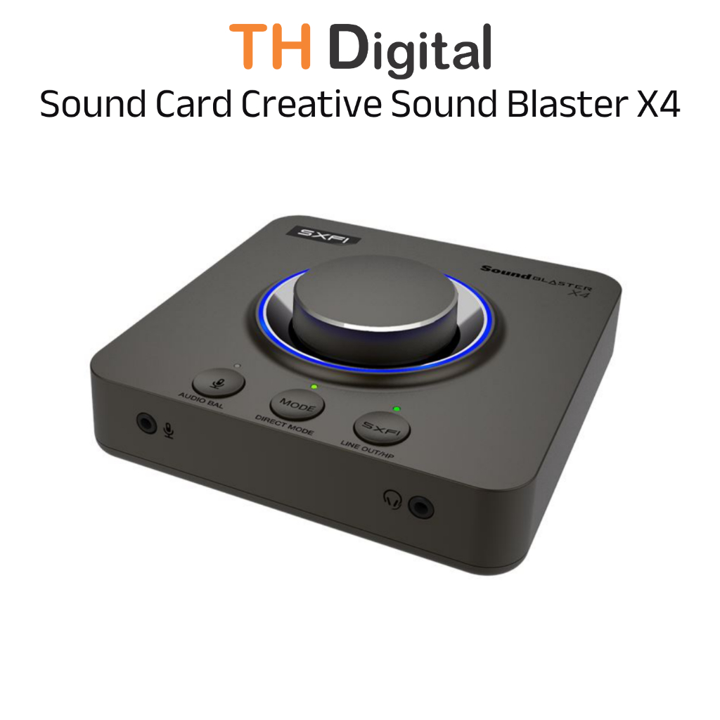 Sound Card Creative Sound Blaster X4 Hàng chính hãng | Shopee Việt Nam
