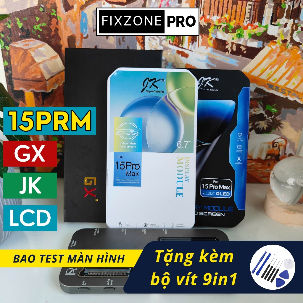[Mã 15PRM] Bộ màn hình thay thế GX JK OLED LCD - Bao test màn hình tặng ...