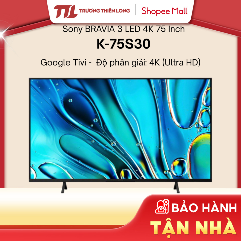 K-75S30 / K-85S30 - Google Tivi Sony 4K BRAVIA 3 K-75S30 / K-85S30 ...