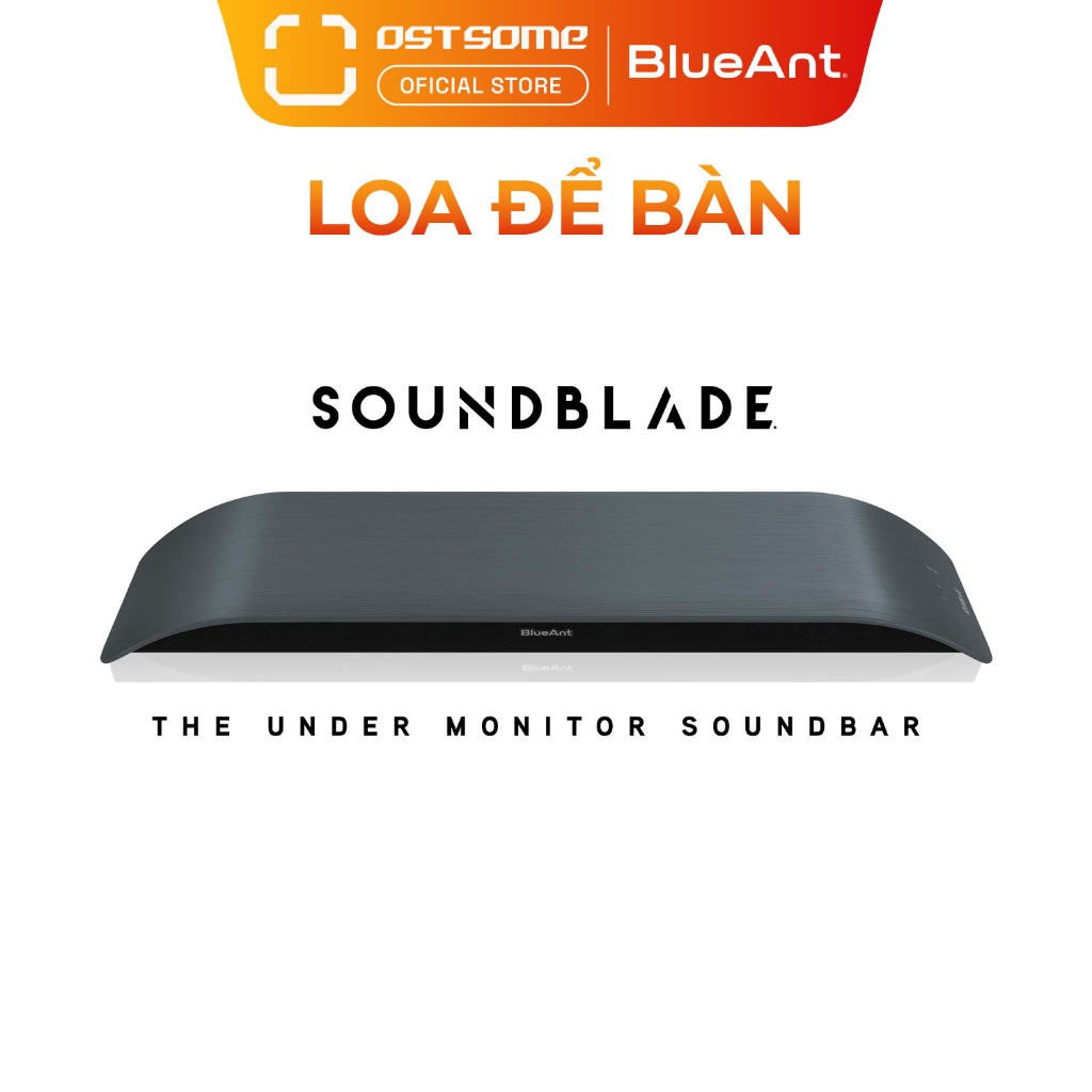 Loa để bàn soundbar BlueAnt Soundblade đặt dưới màn hình, công suất ...