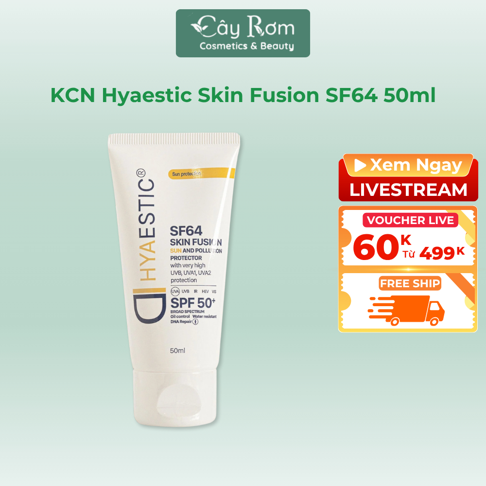 [Ưu Đãi] Kem chống nắng Hyaestic Skin Fusion SF64 Sun And Pollution ...