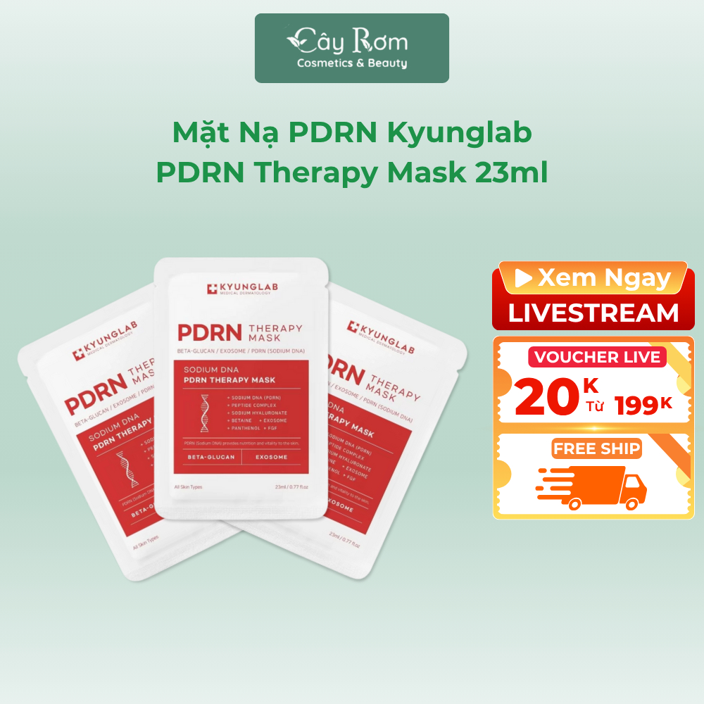 Mặt Nạ PDRN Kyunglab PDRN Therapy Mask 23ml cấp ẩm chuyên sâu mịn da ...