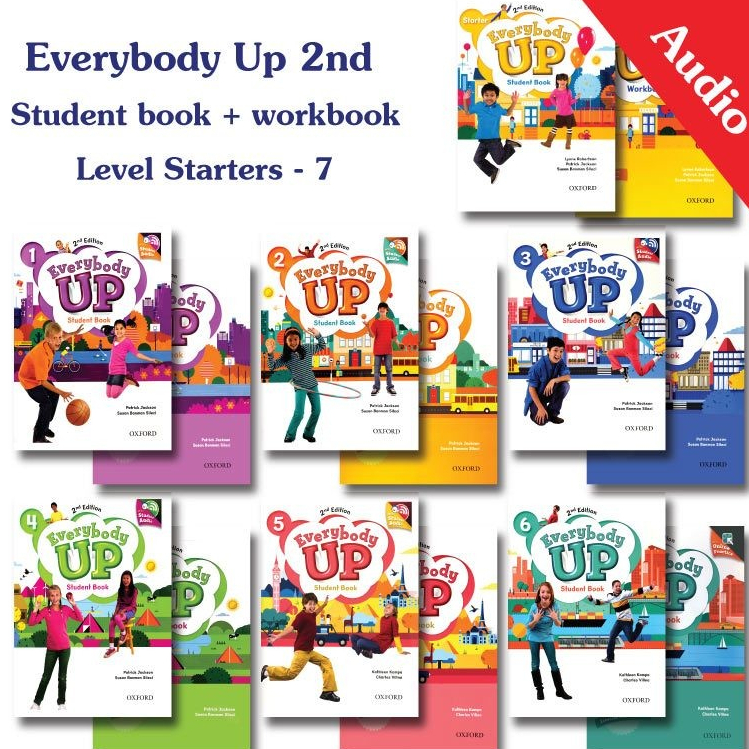 Sách - Everybody Up - 2nd edition - Level Starters,1,2,3,4,5,6 | Shopee ...