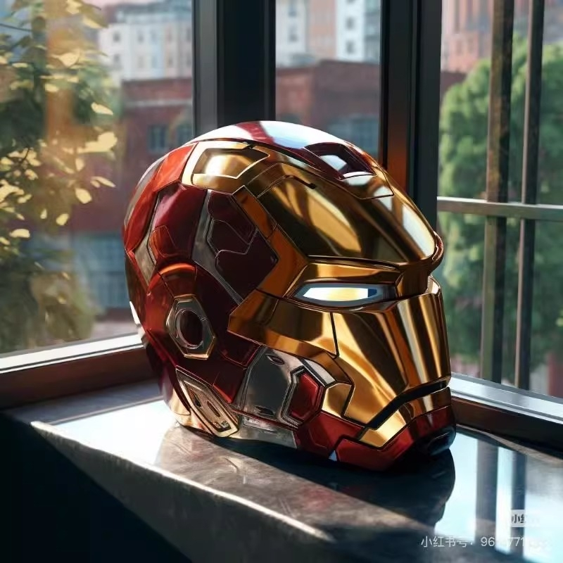 Killerbody Jarvis Iron Man Helmet Voice-controlled electric children's ...