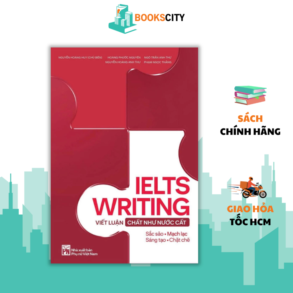 Sách - IELTS Writing - Viết Luận Chất Như Nước Cất - Huy Forum | Shopee ...
