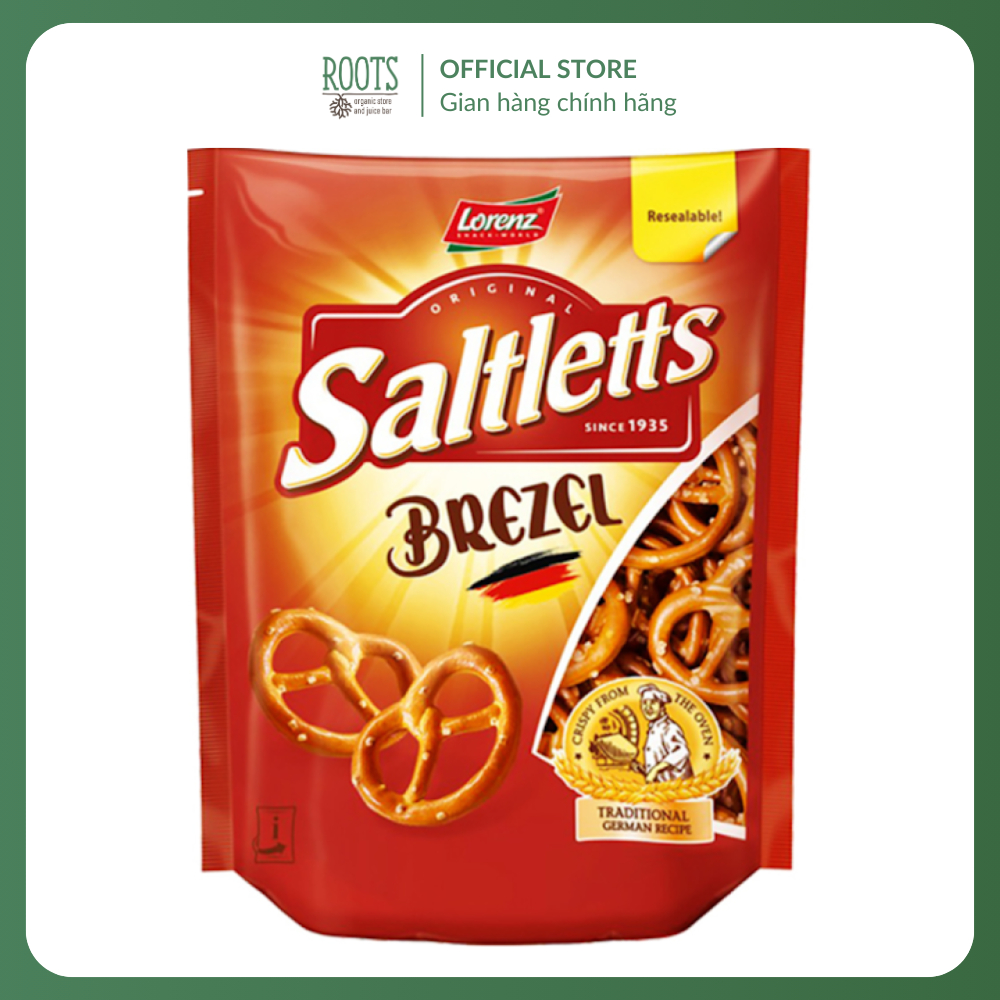 (Ship hỏa tốc) LORENZ - Bánh Xoắn Pretzel, Saltletts, Original Brezel ...