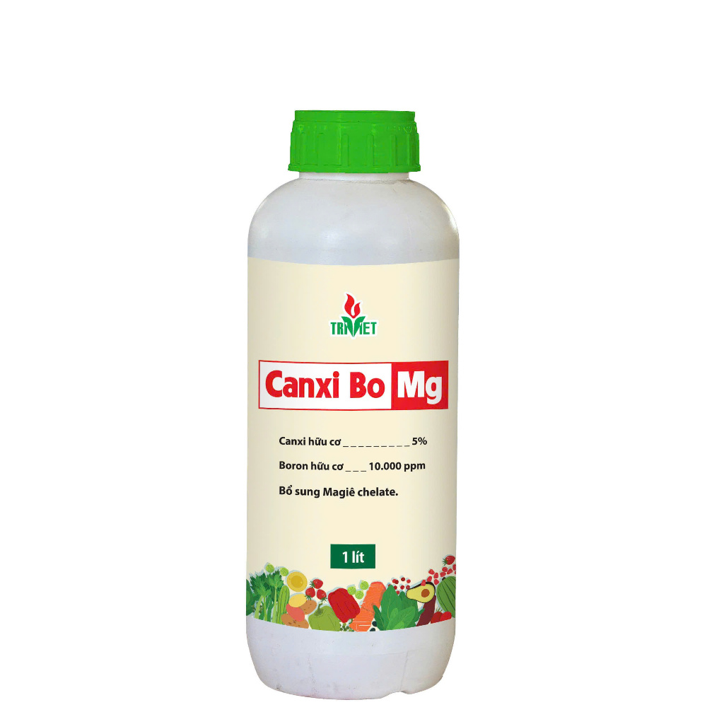 CANXI BO HỮU CƠ 1 LÍT, PHỐI TRỘN ĐƯỢC VỚI CÁC LOẠI THUỐC BVTV, PBL ...