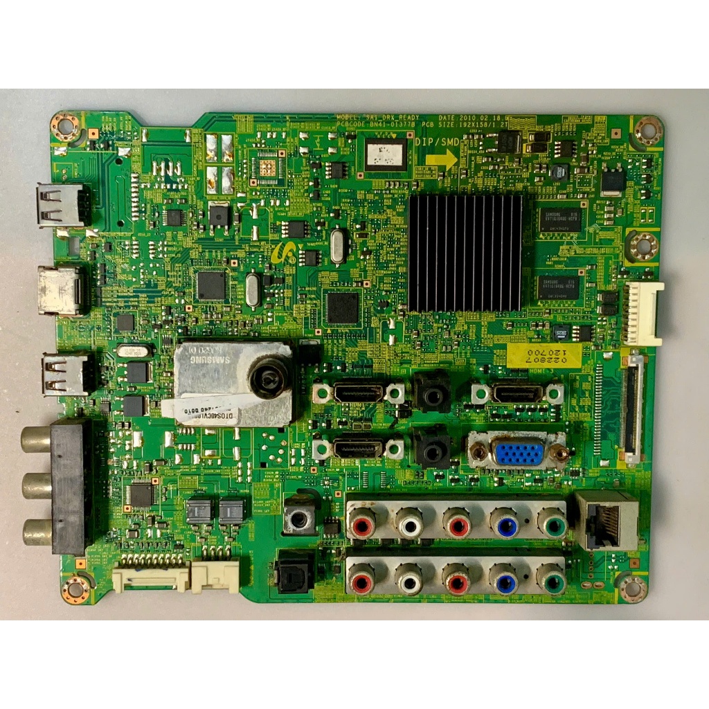 Bo main boar mạch linh kiện tivi tv Samsung LA37C550 nguồn, xử lý chung ...