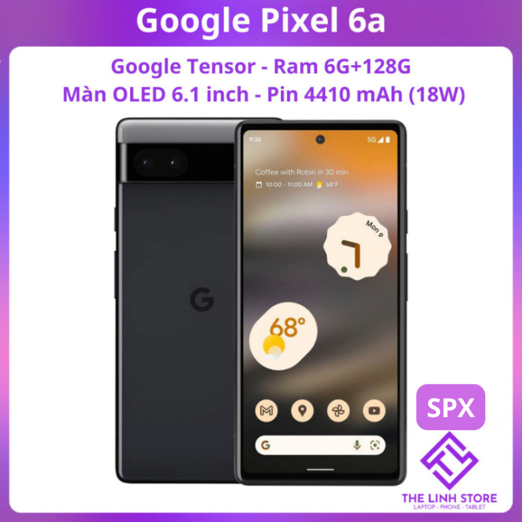 Điện thoại Google Pixel 6a Quốc tế (SPX) - Ram 6G 128G | Shopee Việt Nam