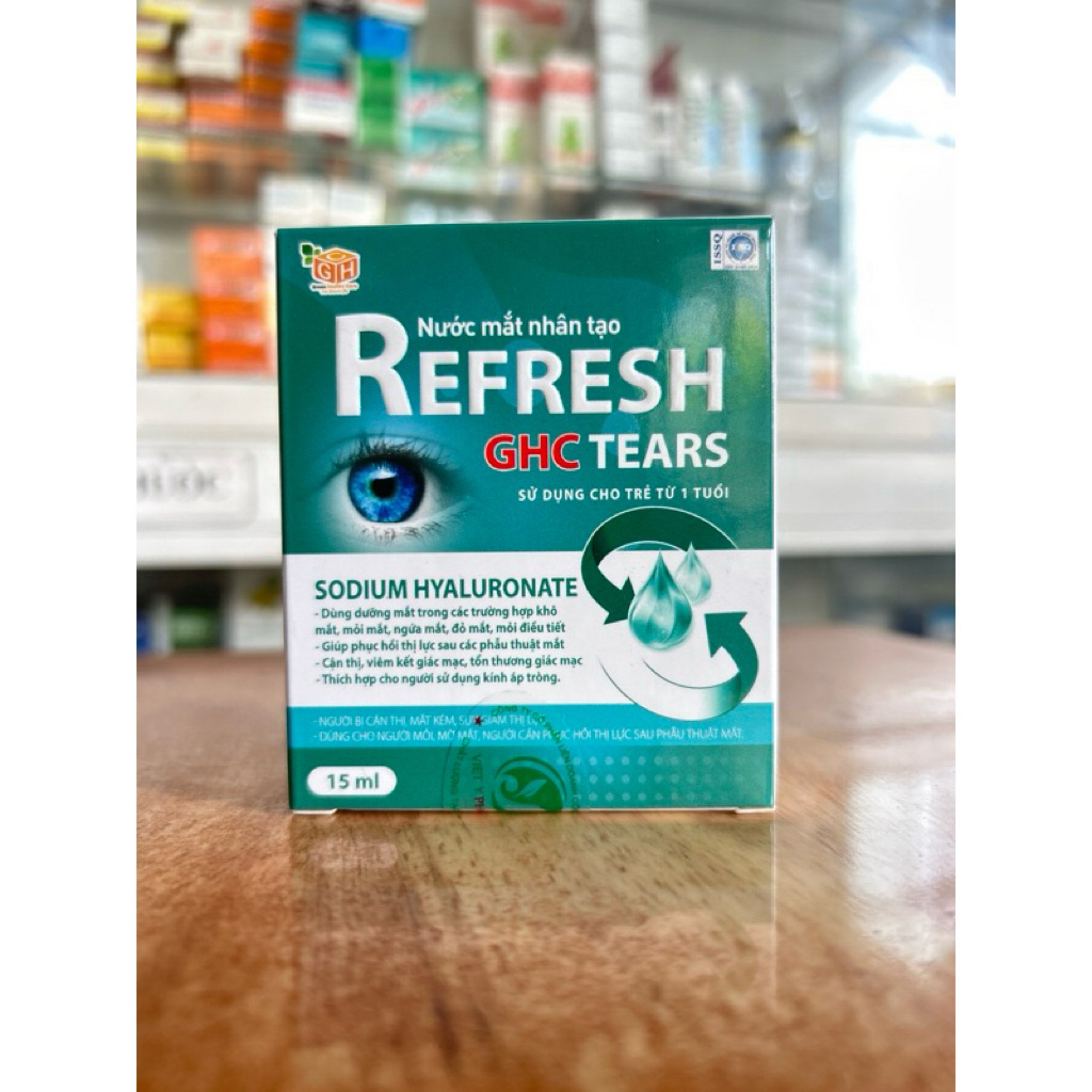 Refresh GHC tears Nước mắt nhân tạo dưỡng ẩm mắt | Shopee Việt Nam