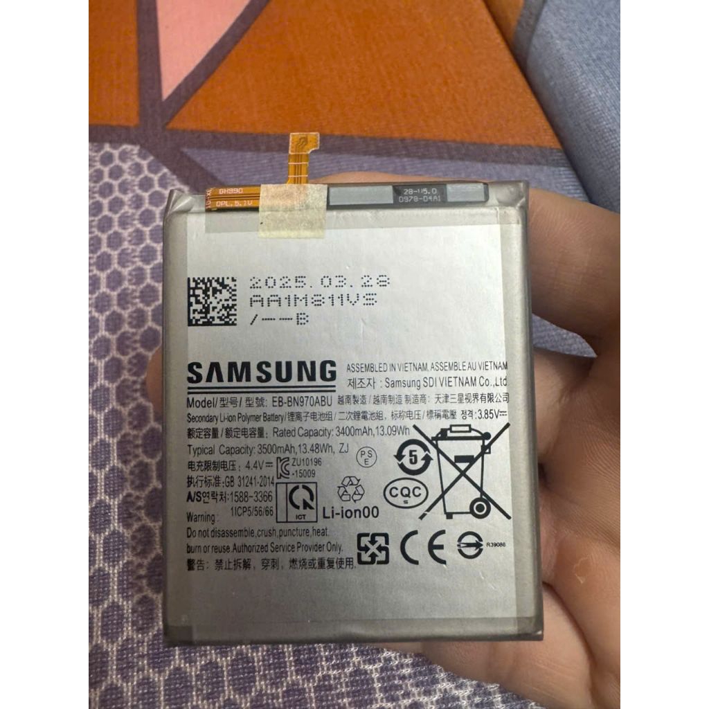 Pin xịn cho máy Samsung Note 10 dung lượng 3500 mah bảo hành 6 tháng | Shopee Việt Nam