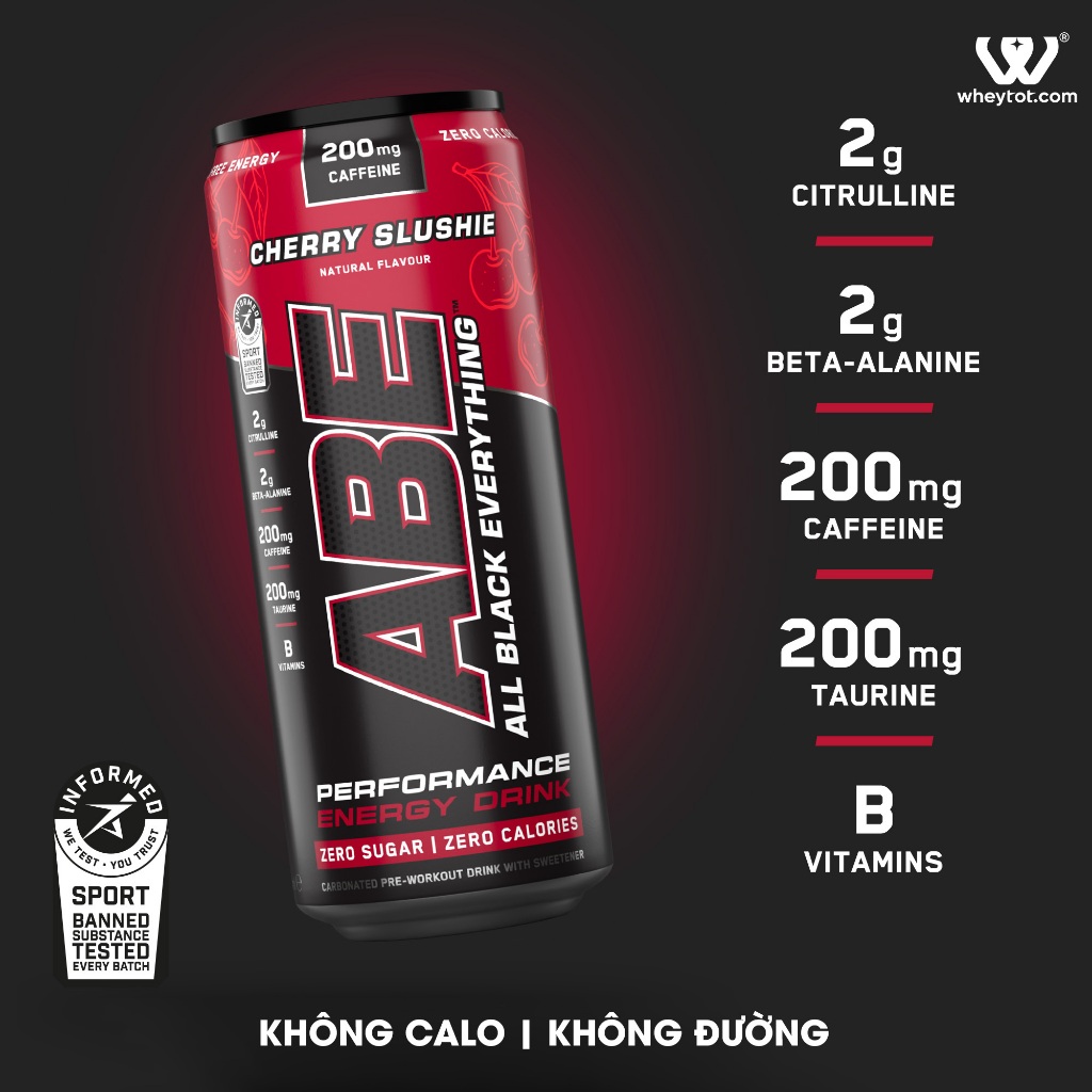 Tăng Năng Lượng Tức Thì – Lon abe pre workout Applied Nutrition 330ml ...