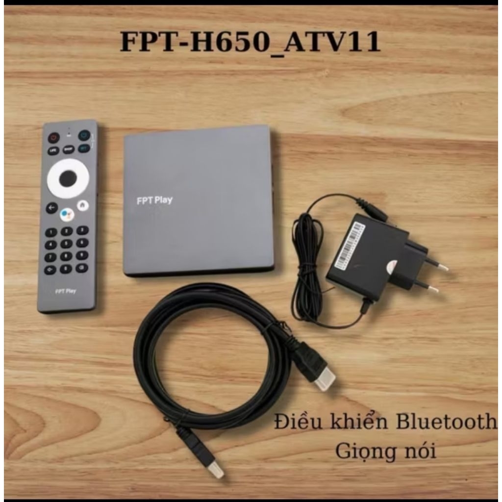 FPT Play box 4K T650-Bộ chuyển đổi tivi thường thành tivi thông minh ...