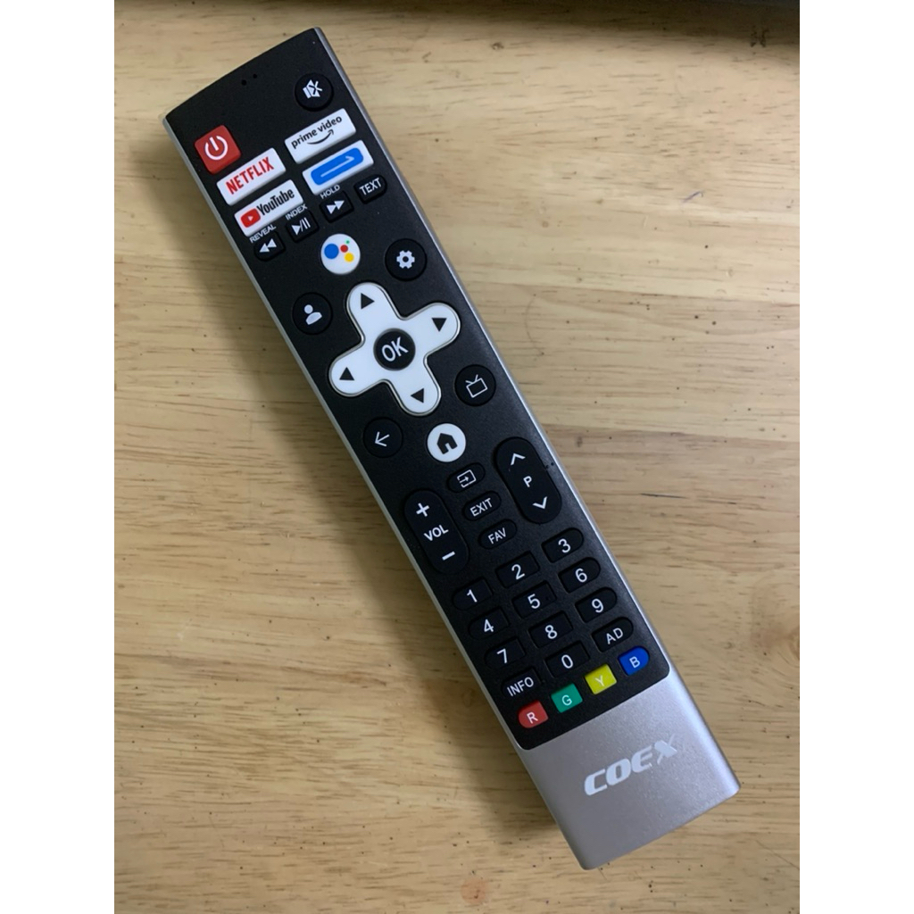 Remote điều khiển tivi led COEX Smart (có hỗ trợ giọng nói) + kèm pin ...