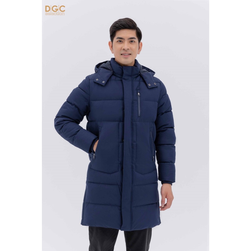 Áo khoác nam dáng dài WAJKBC17M DGCs - Áo giữ ấm mùa đông 3 lớp, chống ...