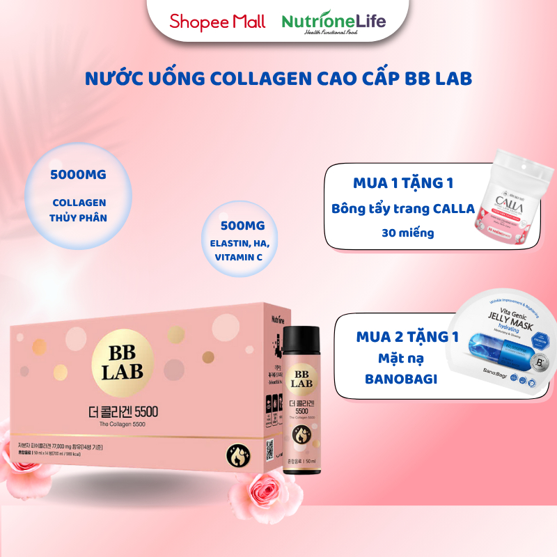 Nước Uống The Collagen 5500mg Hàm Lượng Cao Collagen Giúp Sáng Da, Mờ ...
