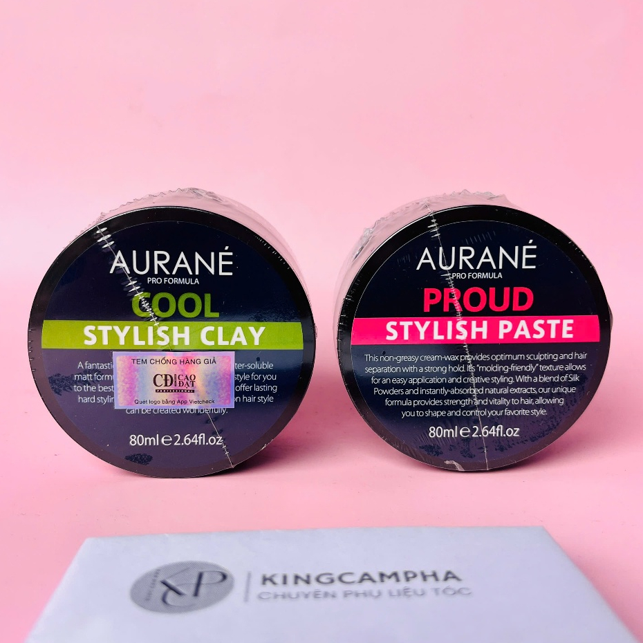 [ Cam Kết Hàng Chính Hãng ] Sáp Vuốt Tóc Nam Aurane Cool Stylish Clay ...