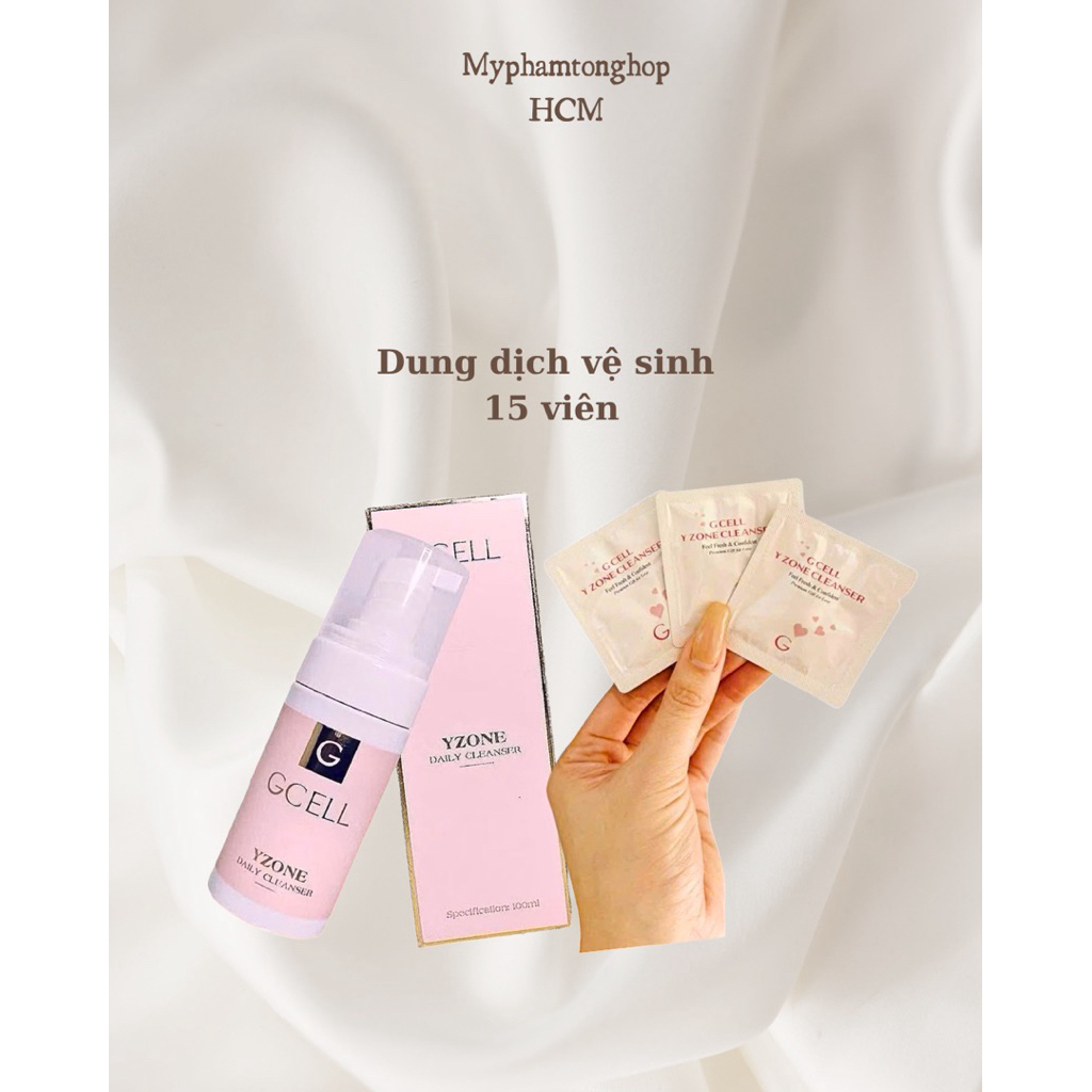 Combo 3 Chai Dung Dịch Vệ Sinh Gcell Yzone | Shopee Việt Nam