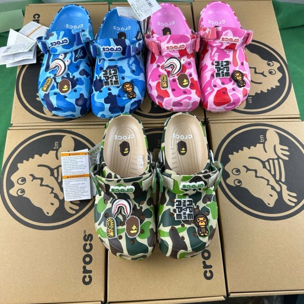 Bape crocs - Giá Tốt, Sale Tháng 04, Ship 0 Đồng | Shopee Việt Nam