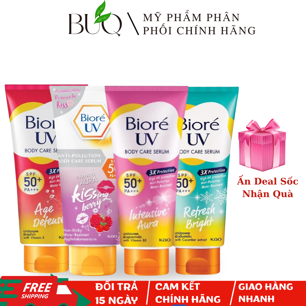 Serum Chống Nắng Body Biore SPF50/PA+++ 150ml/50ml | Shopee Việt Nam