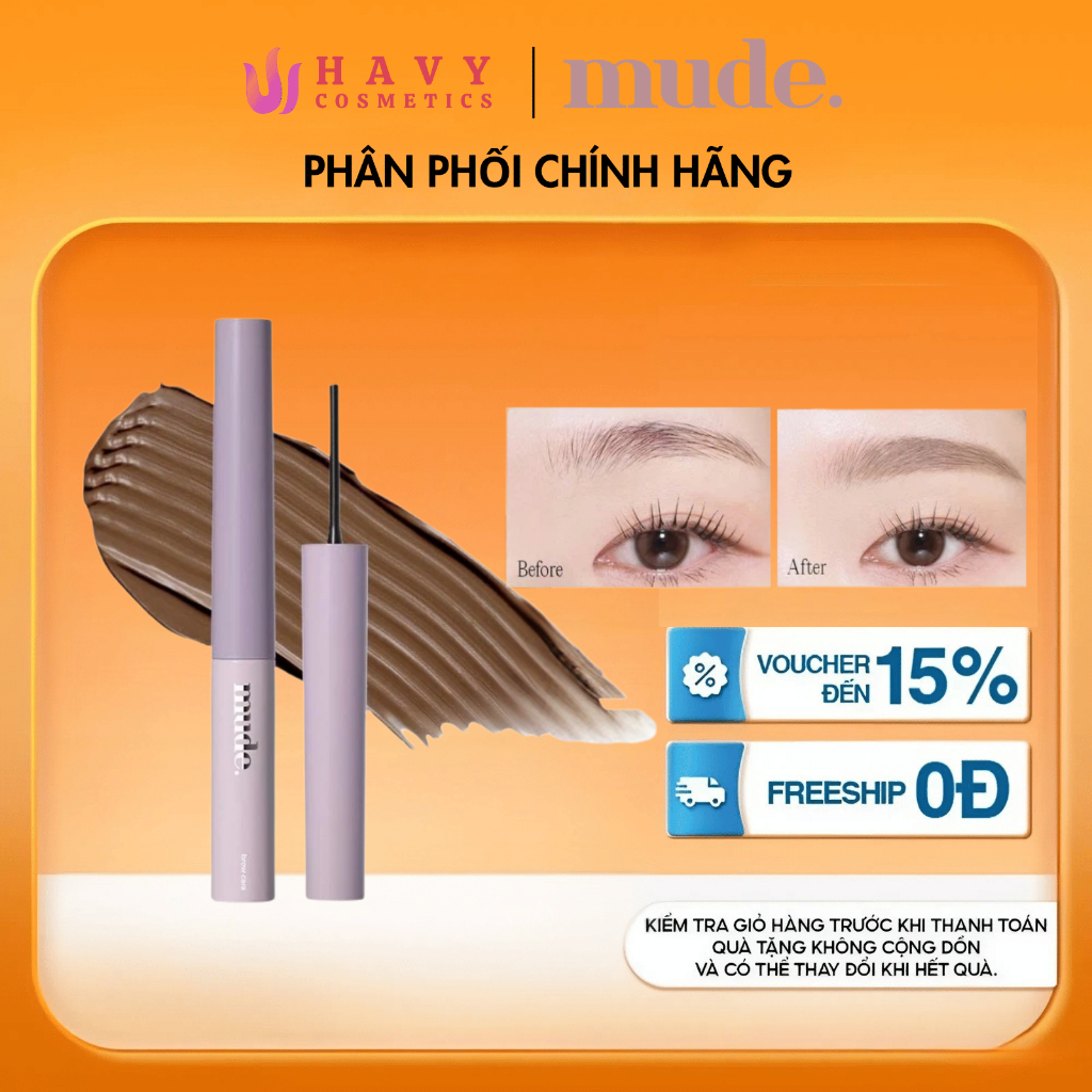 Mascara Lông Mày Siêu Mảnh mude Inspire Skinny Browcara 3.2g | Shopee ...