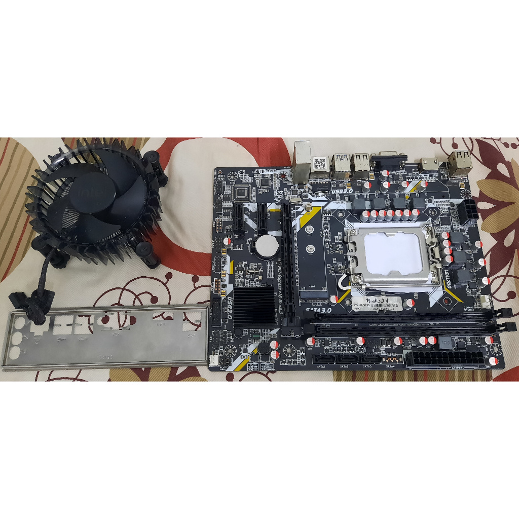 Bo mạch chủ UnikoON main H610-VHD PRO DDR4 kèm tản và FE | Shopee Việt Nam