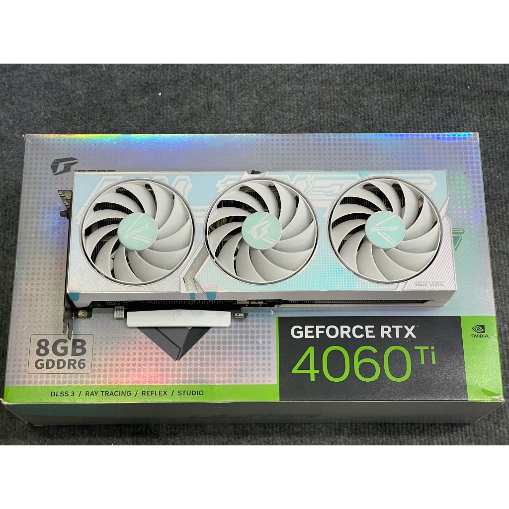 Card Màn Hình VGA Colorful RTX 4060Ti iGame UltraWhite 8GB OC | Shopee ...