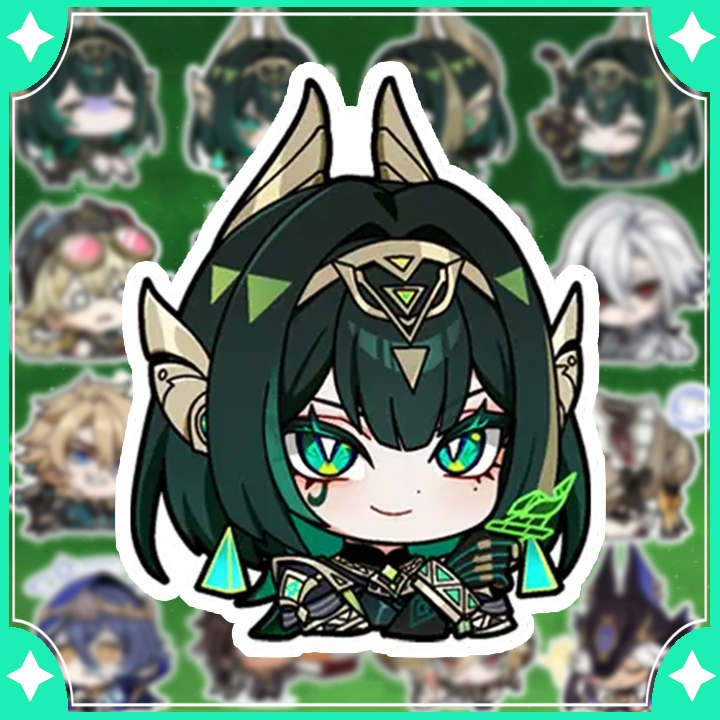 [Genshin Impact] Sticker Nefer, Jahoda, Columbina, Rerir, Varka và các ...