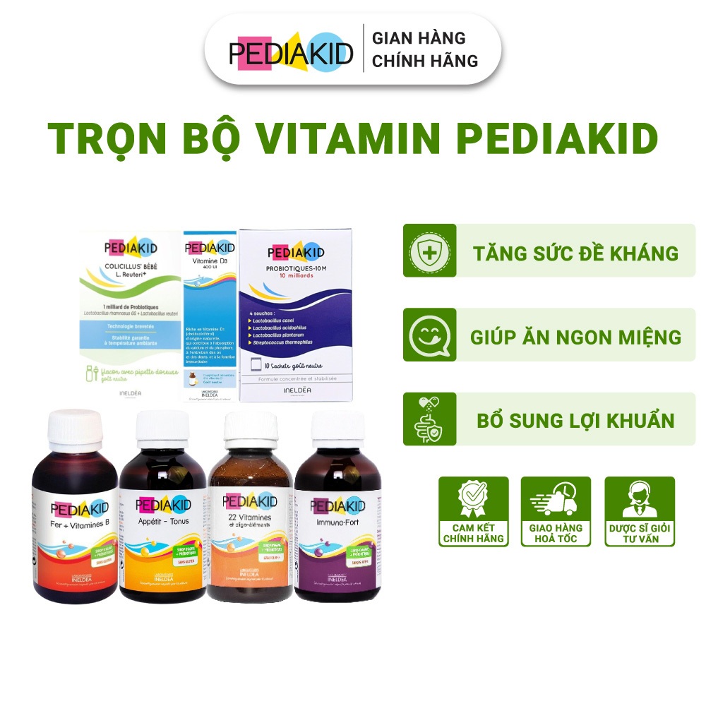 Trọn Bộ Pediakid Chính Hãng Nhập Khẩu Từ Pháp Giúp Bé Phát Triển Toàn ...