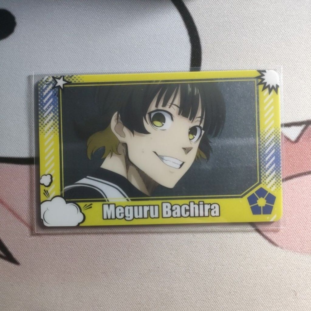 Card Metal Meguru Bachira Blue Lock(Vui lòng đọc mô tả sản phẩm ...
