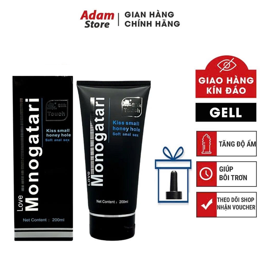 Gel bôi trơn LOVE Monogatari 200ml, gel bôi trơn hậu môn gốc nước tăng ...