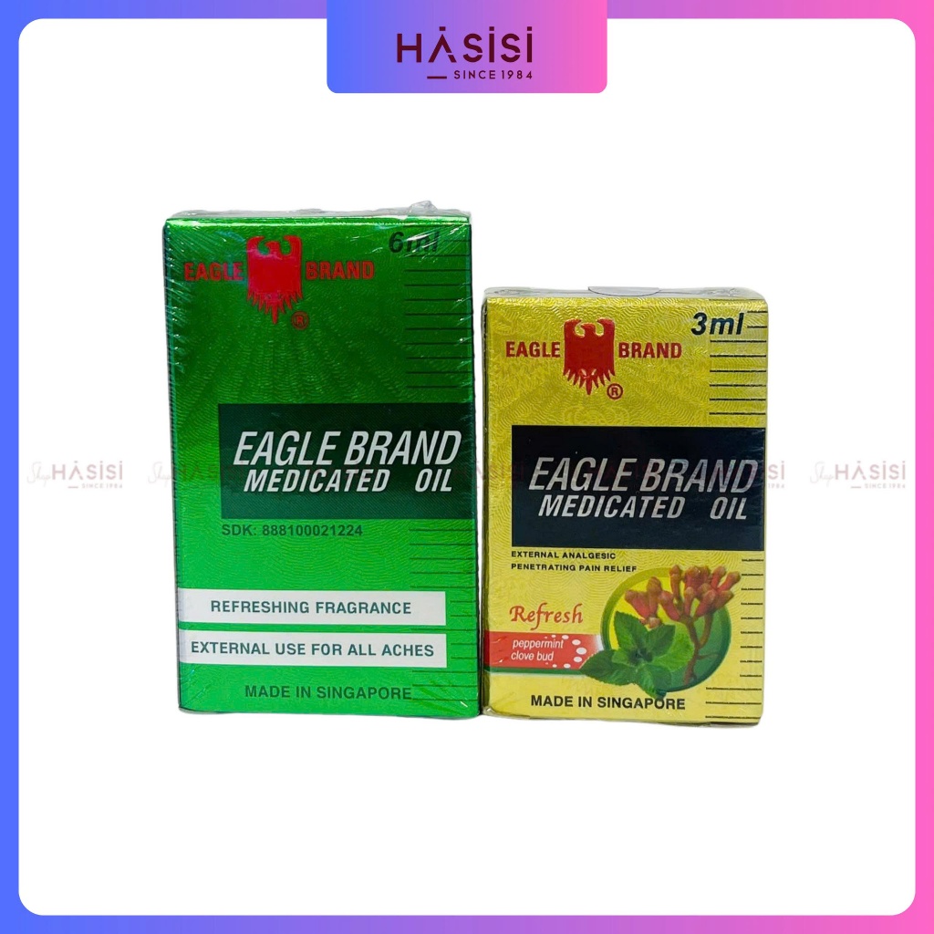 Dầu EAGLE BRAND - Medicated Oil | Shopee Việt Nam