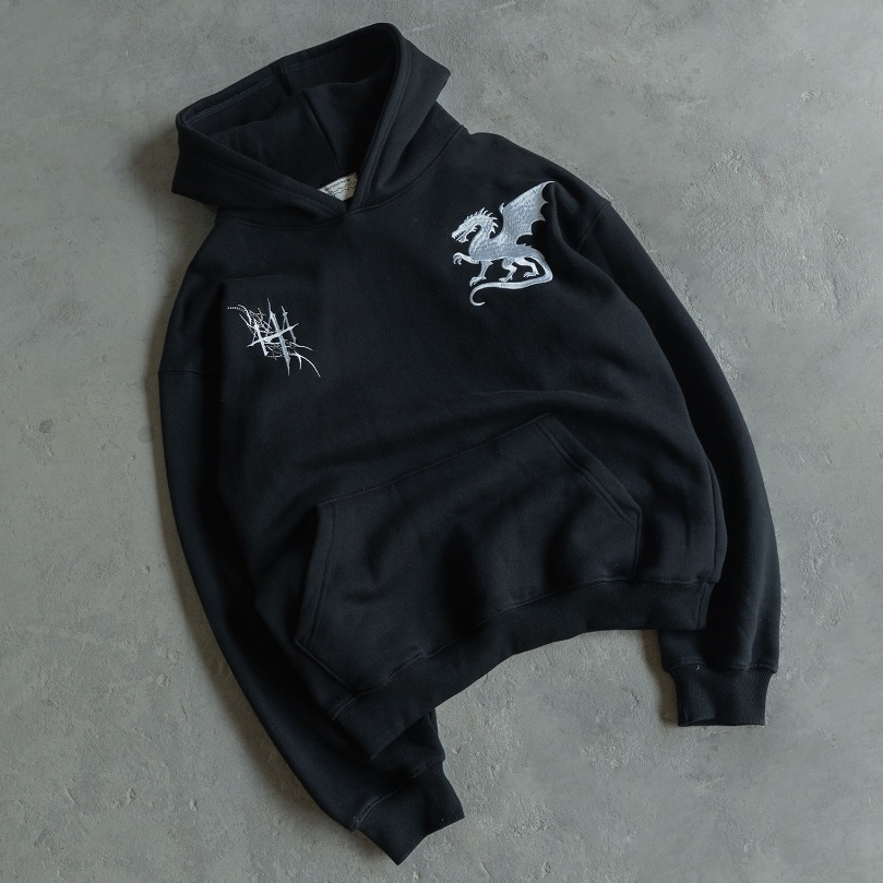 Hoodie Wyvern Boxy Local Brand Form US/UK – Cotton Felt 380GSM | Shopee ...